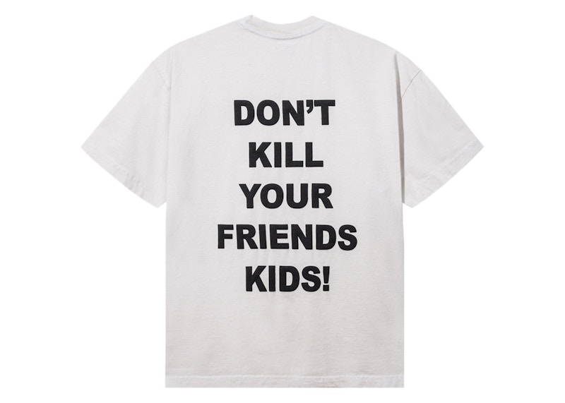 Revenge XXXTentacion Don't Kill Your Friends Kids Tee Cement Men's - FW23 - US