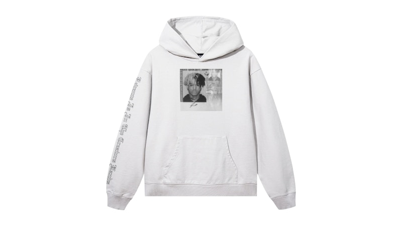 Revenge XXXTentacion Driver's License Hoodie Cement Men's Revenge XXXTentacion Driver's License Hoodie Cement Men's