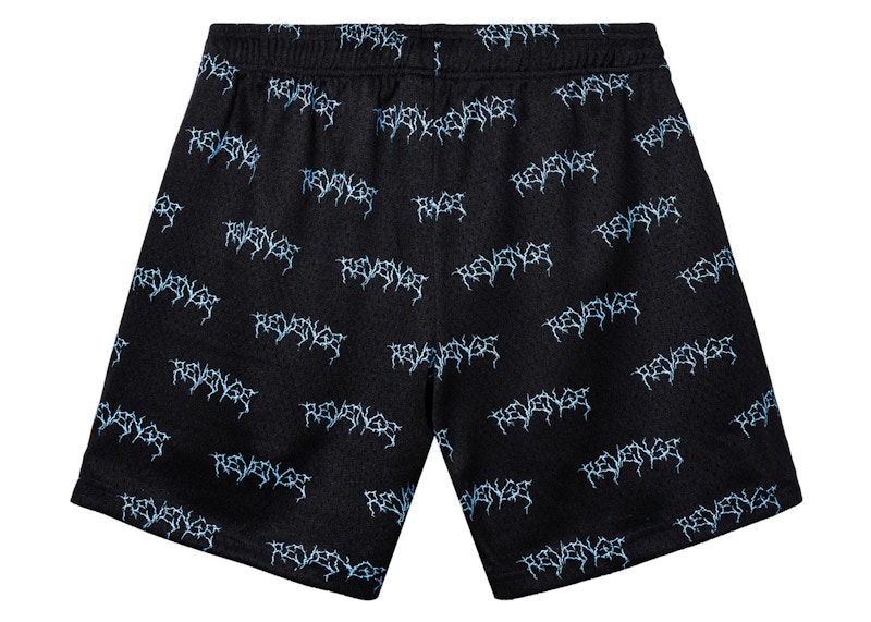 Revenge XXXTentacion Massacre Shorts Black/Blue Men's - FW23 - US
