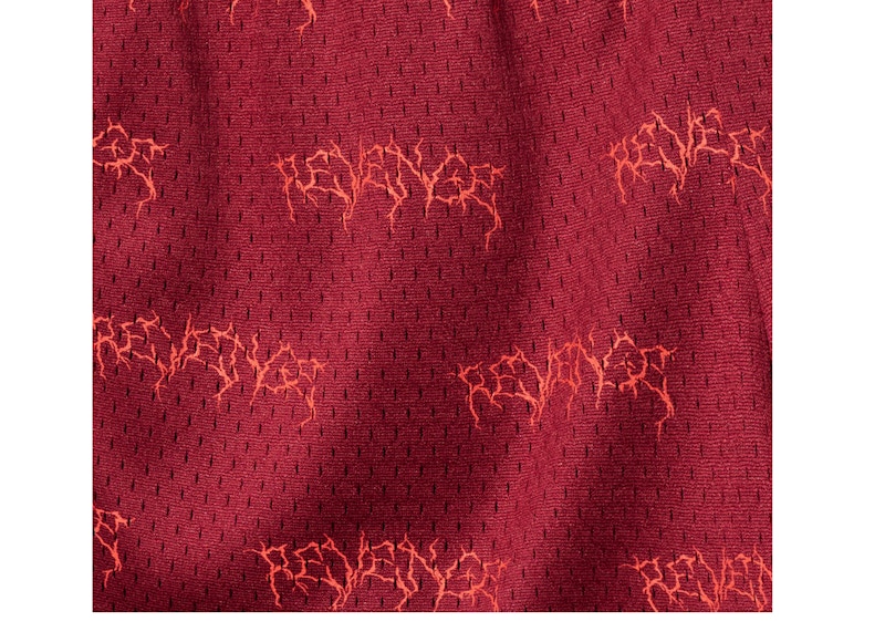 Revenge XXXTentacion Massacre Shorts Red Men's - FW23 - US
