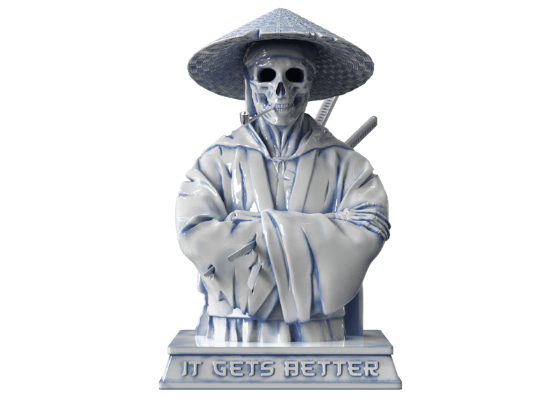 Rob Bowyer Mighty Jaxx Samurai Hell Chamber Figure - US