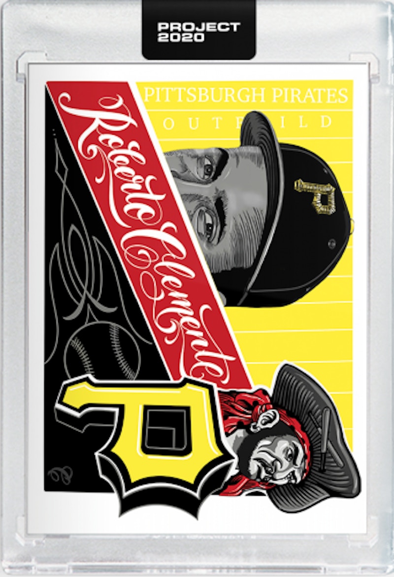 Roberto Clemente 1955 Topps Project 2020 Mister Cartoon #10 - 1955 - KR