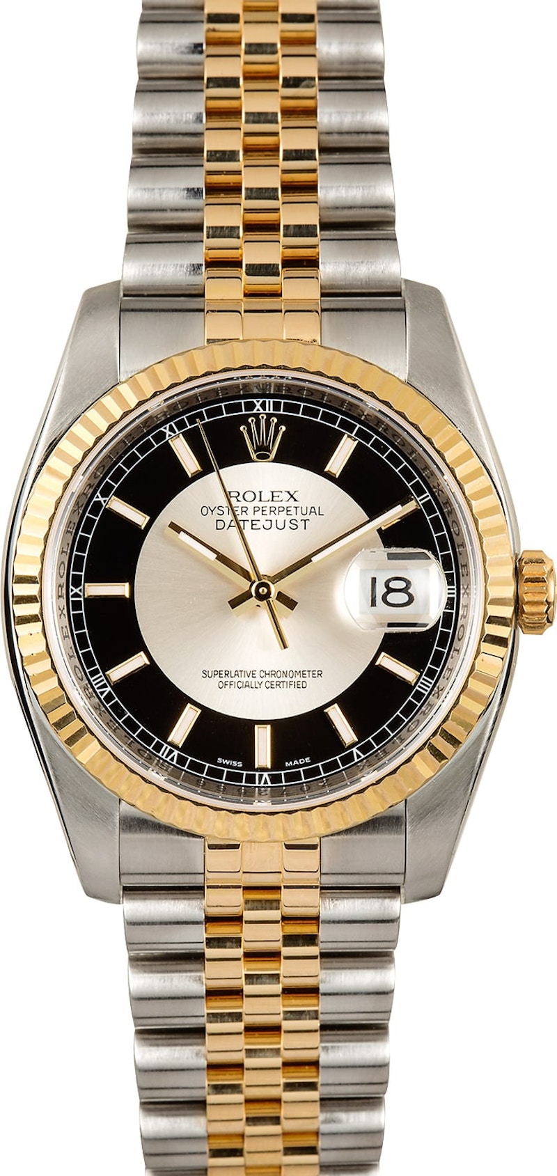 Rolex DateJust 116233 - 36mm in Steel/Yellow Gold