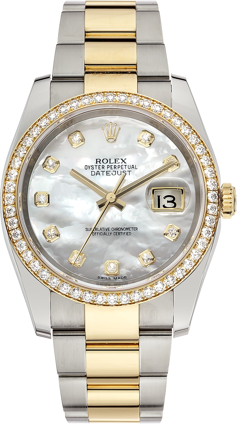 Rolex DateJust 116243 - 36mm in Steel/Yellow Gold - KR