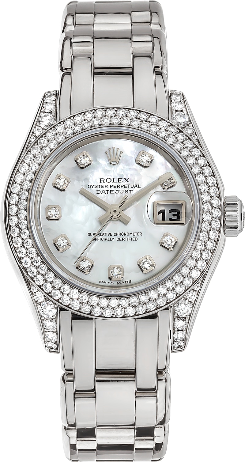 Rolex DateJust 80359 - 29mm in White Gold