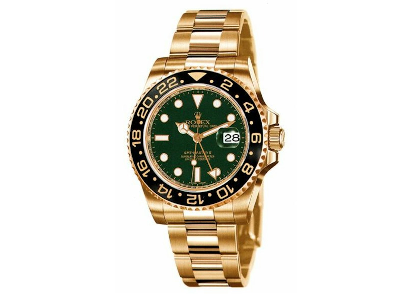 Rolex GMT Master II 116718 40mm In Yellow Gold Rolex GMT Master II 116718 40mm In Yellow Gold