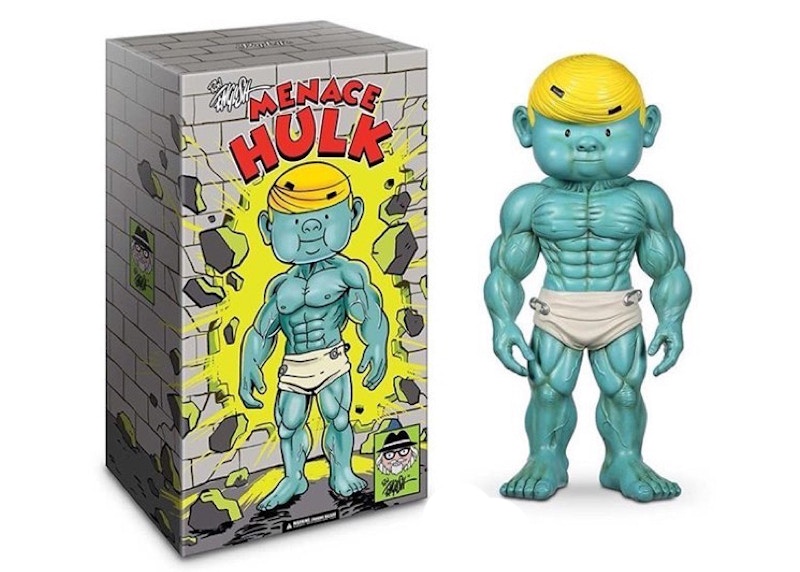 Ron English Menace Hulk Figure