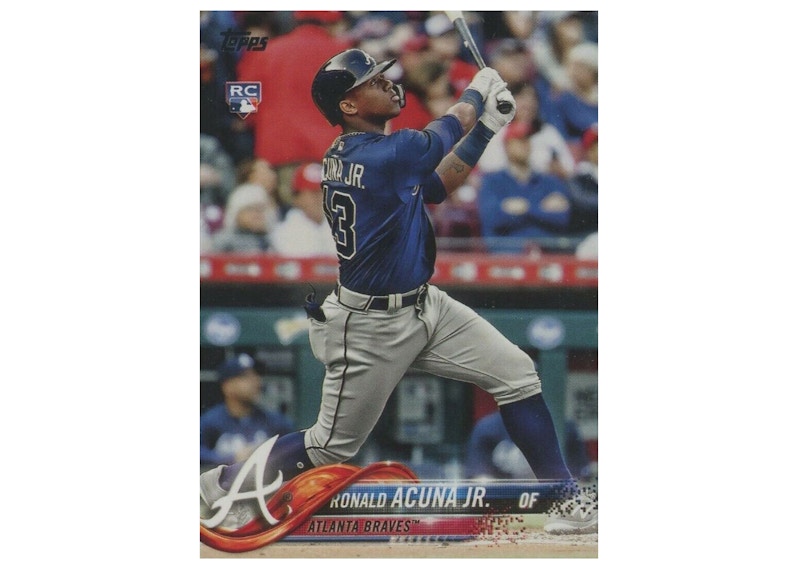 Ronald Acuna Jr. 2018 Topps Update Rookie #US250 (Ungraded) - 2018 - US