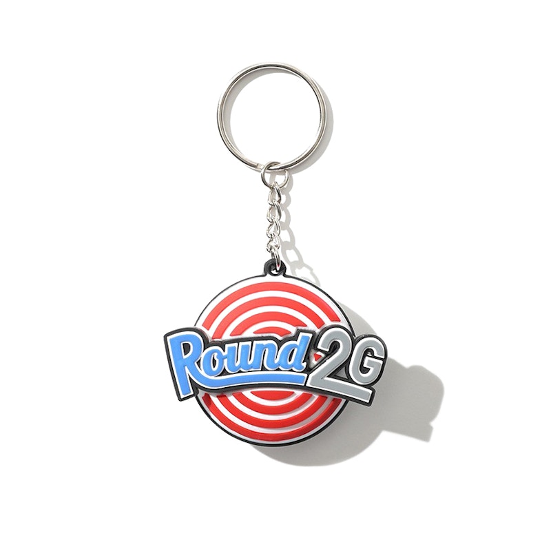 Round Two x 2G Logo Keychain Red - FW21 - KR