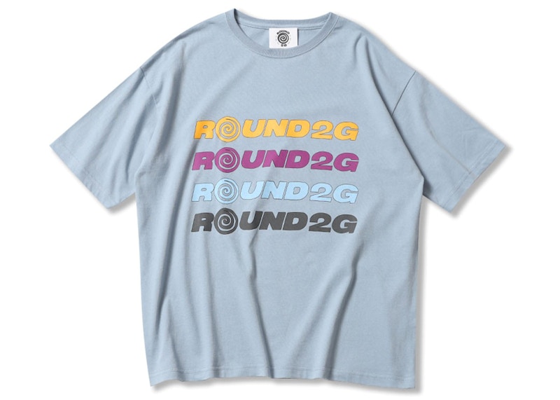 Round Two x 2G Round 2G T-Shirt Blue - SS22 - US