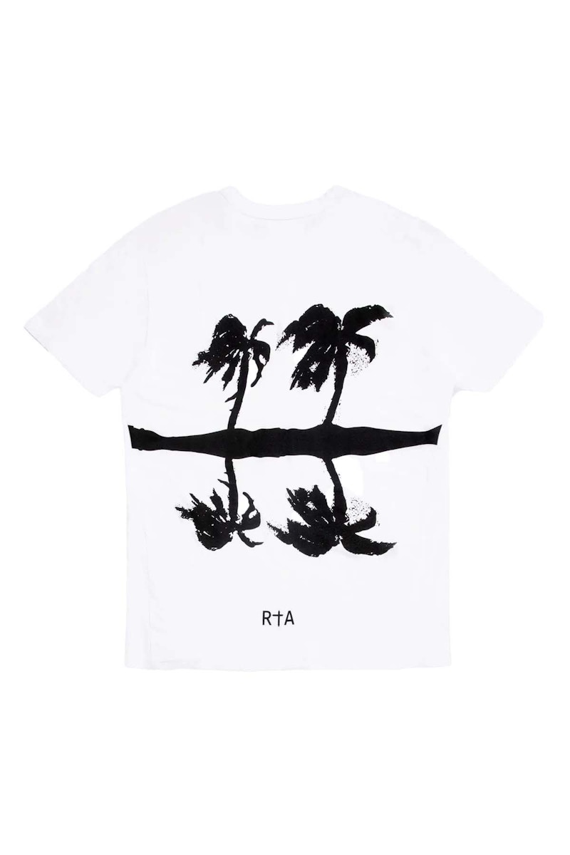RtA Pablo - White Tree Island Tee White Men's - US