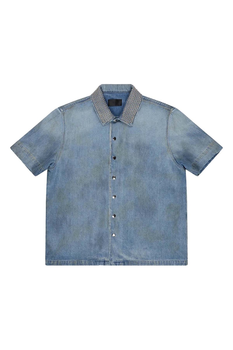 RtA Randy Shirt Aged Medium Blue - MX