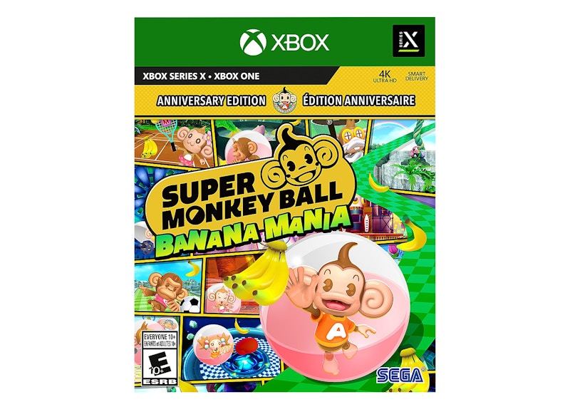 SEGA Xbox Series X Super Monkey Ball Banana Mania Anniversary Edition ...