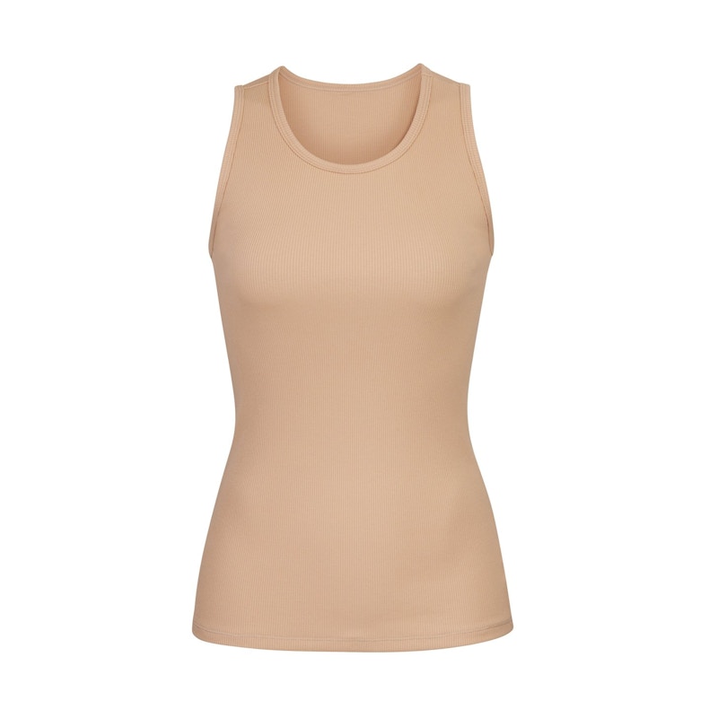 SKIMS Boyfriend Tank Clay - US