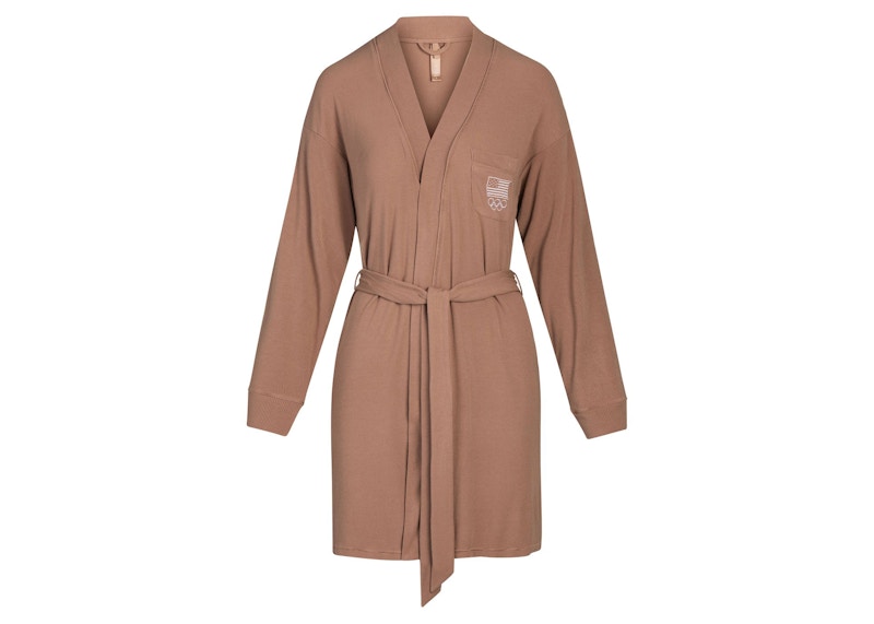 SKIMS Olympic Capsule Rib Robe Sienna - SS21 - US