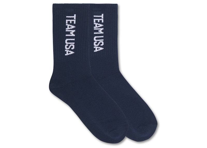 SKIMS Olympic Capsule Socks Navy - SS21 - US