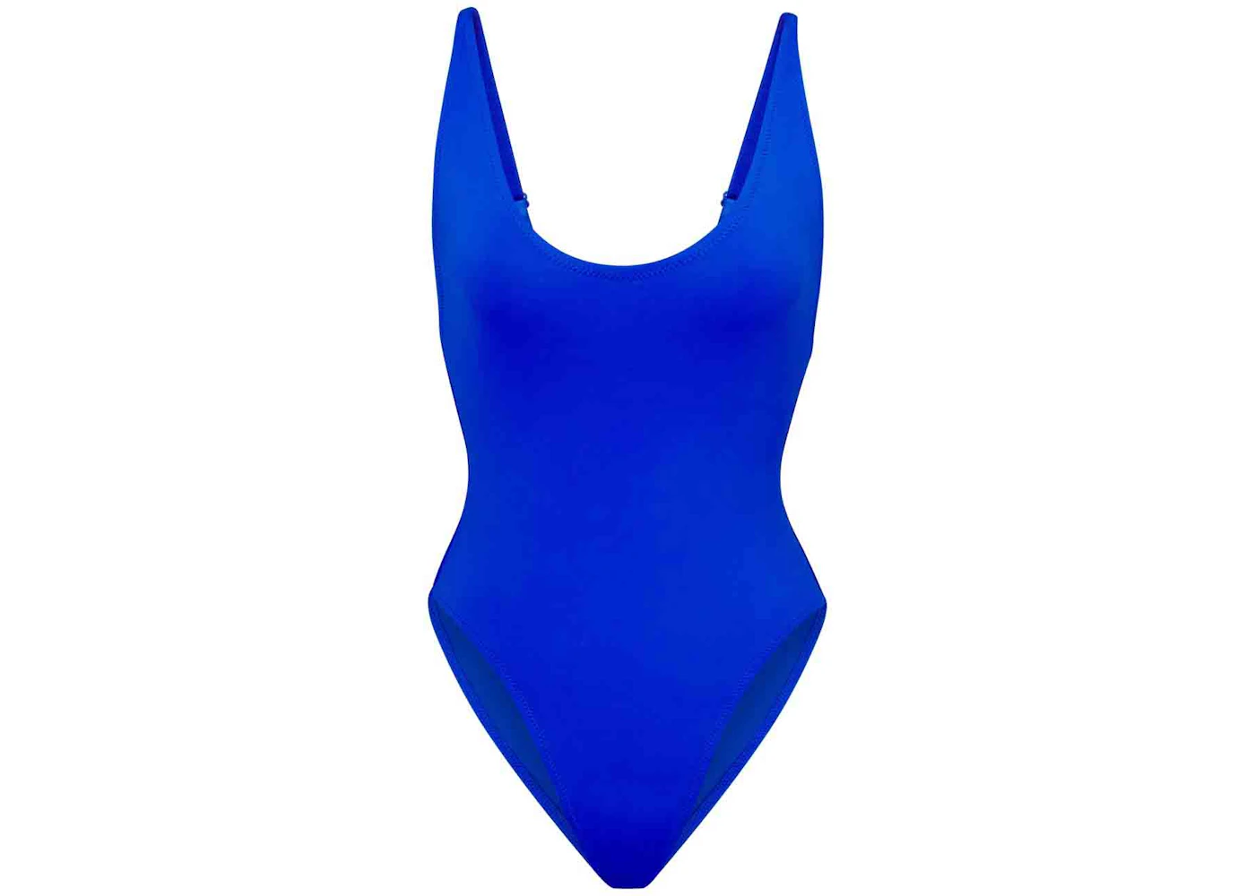 Skims Swim Scoop Neck One Piece Cobalt Ss22 Us