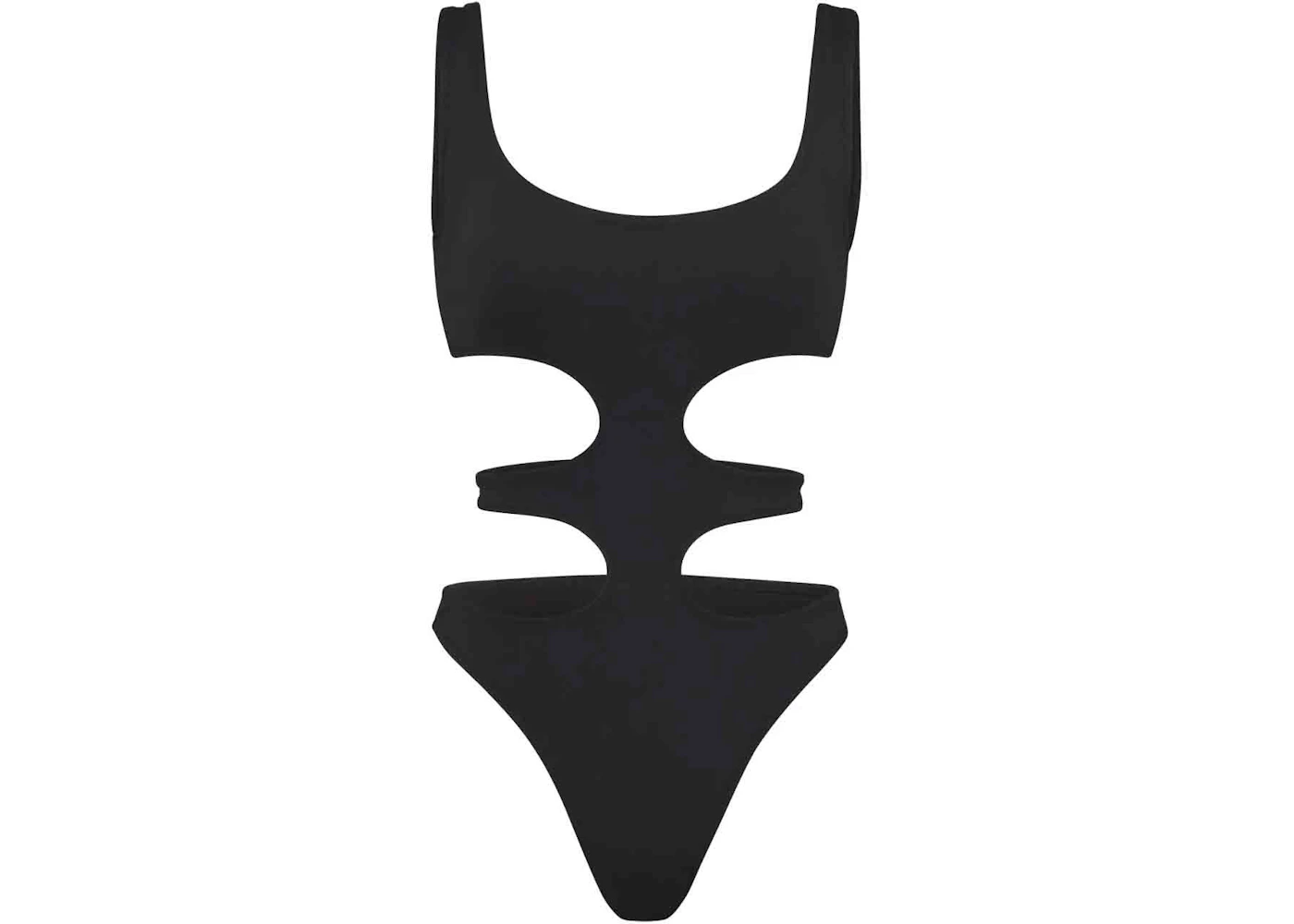 Skims Swim Tank Monokini Onyx Ss22 Us