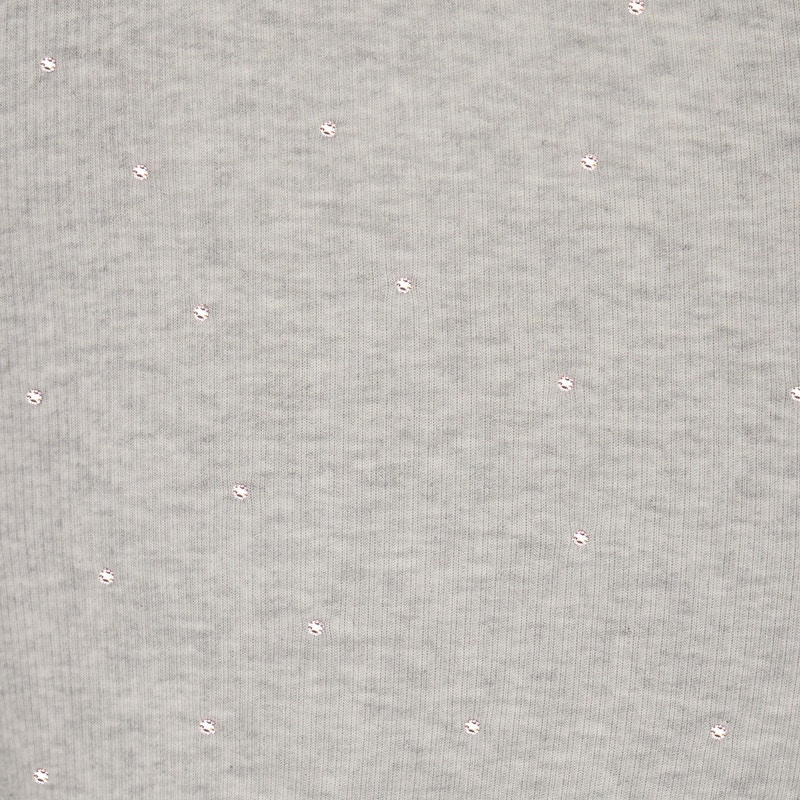 SKIMS x Swarovski Cotton Rib Tank Light Heather Grey - FW23 - US
