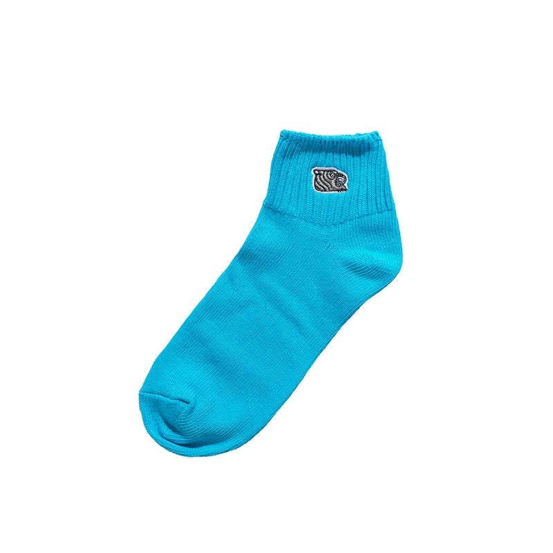SOULGOODS Low Cut Tiger Logo Socks Aqua