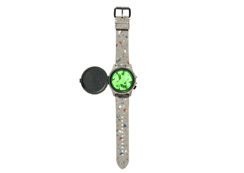 Staple x Fossil Sundial 3 Hand Automatic Movement Watch (Light Grey ...