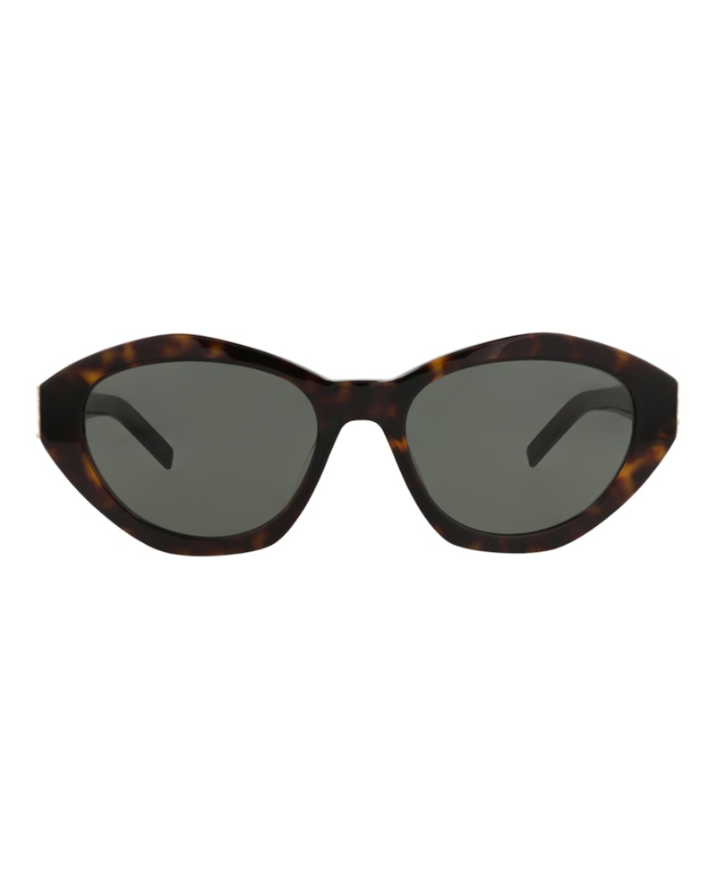 Saint Laurent Cat Eye-Frame Acetate Sunglasses Havana Havana Grey ...