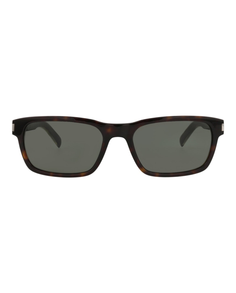 Saint Laurent Square-Frame Recycled Acetate Sunglasses Havana Crystal ...