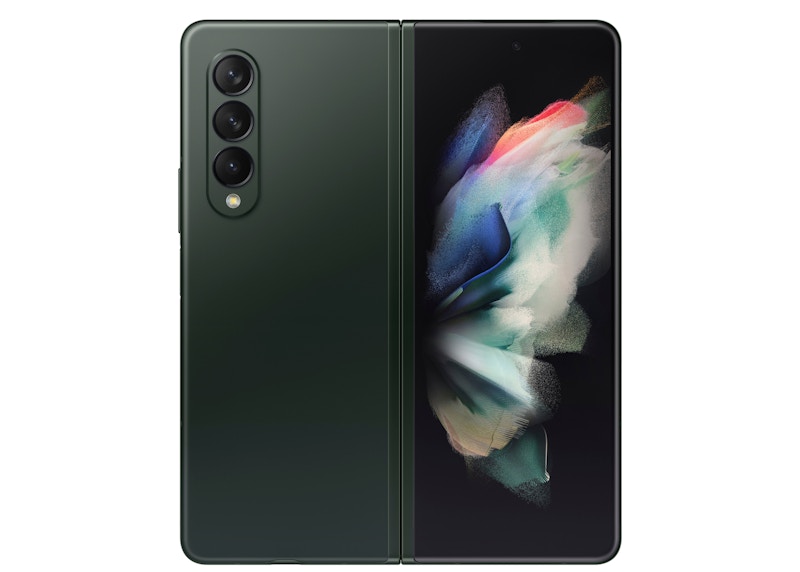 Samsung Galaxy Z Fold3 5G 256GB (Unlocked) SM-F926UZGAXAA Phantom Green ...