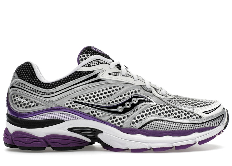 Saucony ProGrid Omni 9 White Black Silver Purple Men's - S70739-10 - US