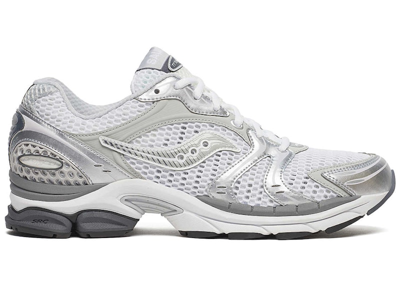 Saucony ProGrid Triumph 4 White Silver Grey Men's - S70704-26 - US