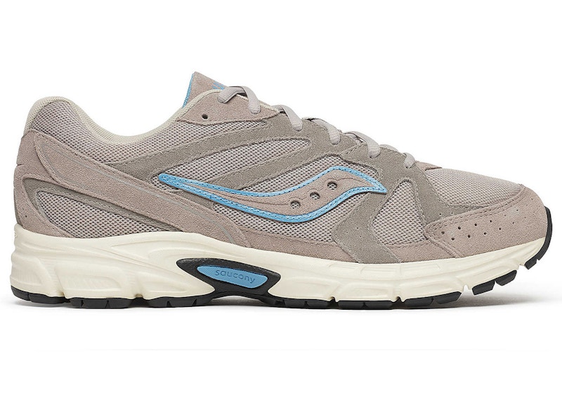 Saucony Ride Millennium Suede Grey Blue Off White Men's - S70856-1 - US