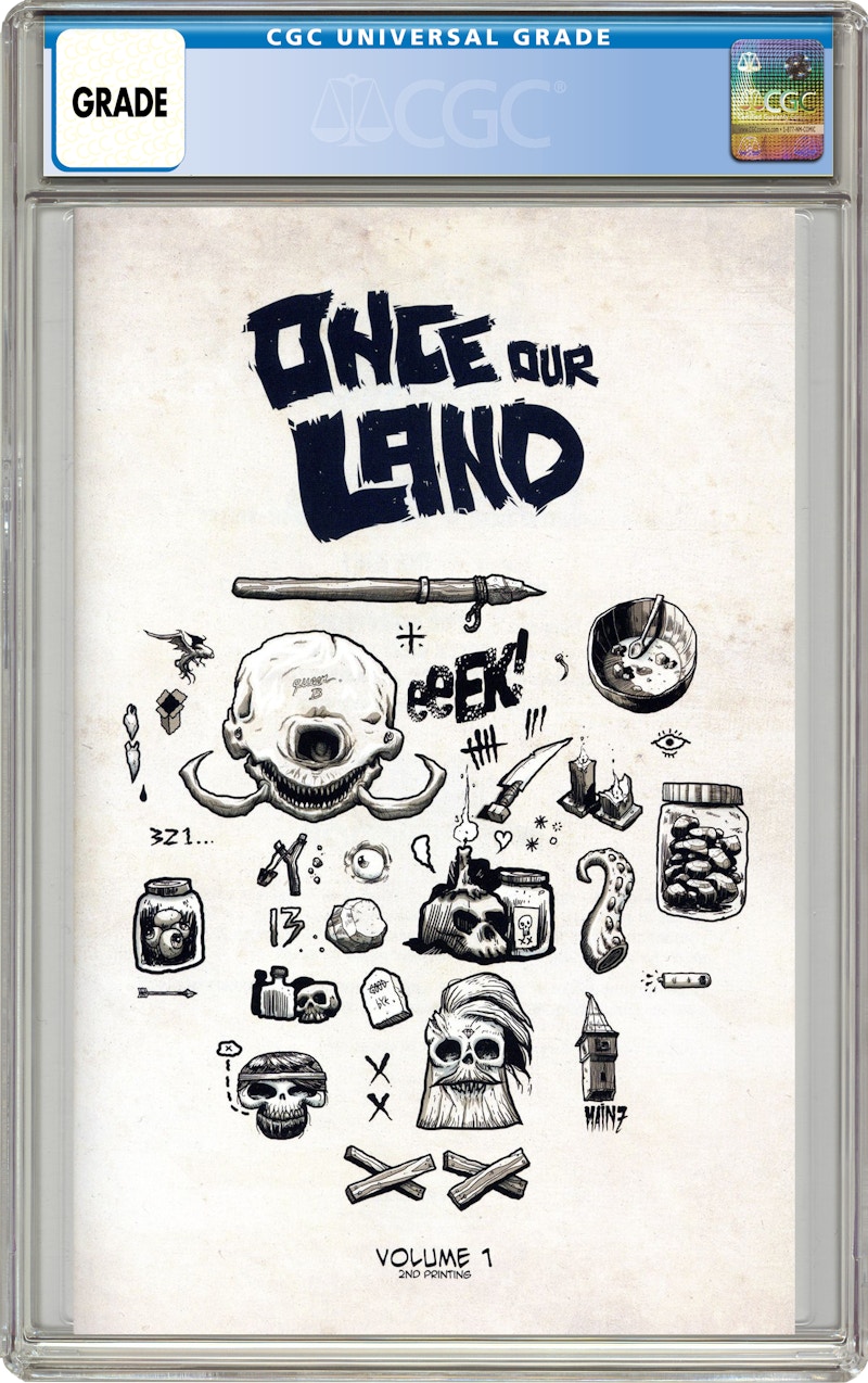 Scout Comics Once Our Land (2016 Scout Comics) #1B Comic Book CGC ...