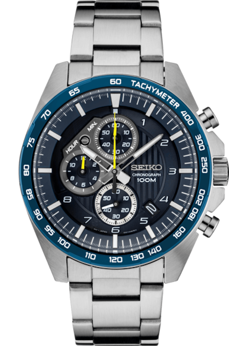 Seiko Essentials SSB321 44mm in Stainless Steel - TW