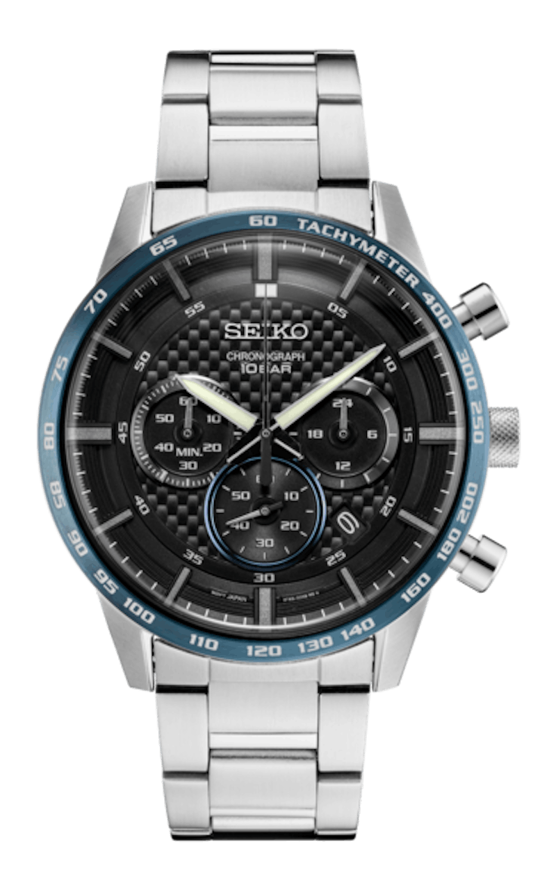 Seiko Essentials SSB357 43mm in Stainless Steel - IT