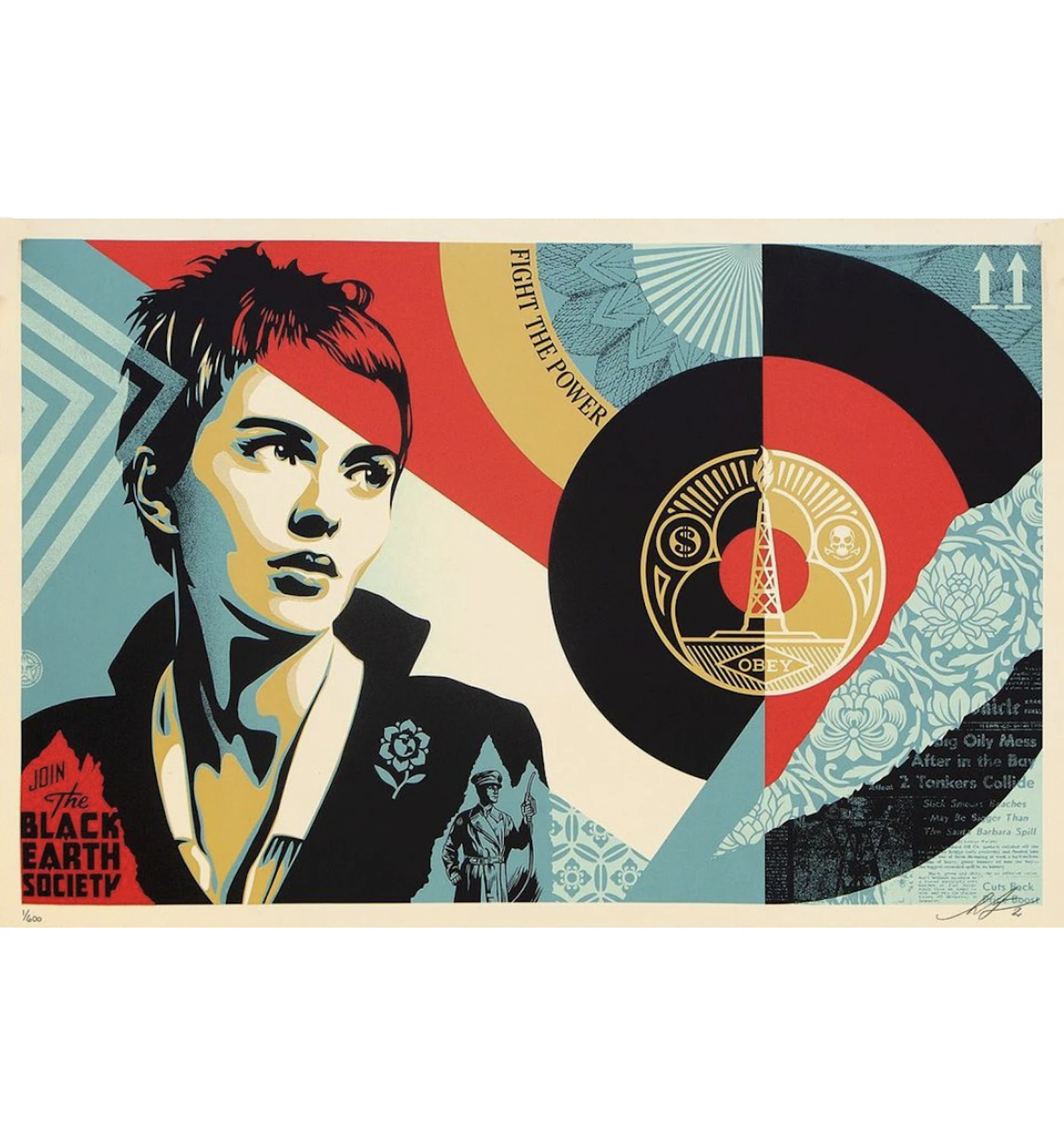 Shepard Fairey Black Earth Society Signed Edition Of 600 SS21 JP shepard-fairey-black-earth-society-signed-edition-of-600-ss21-jp