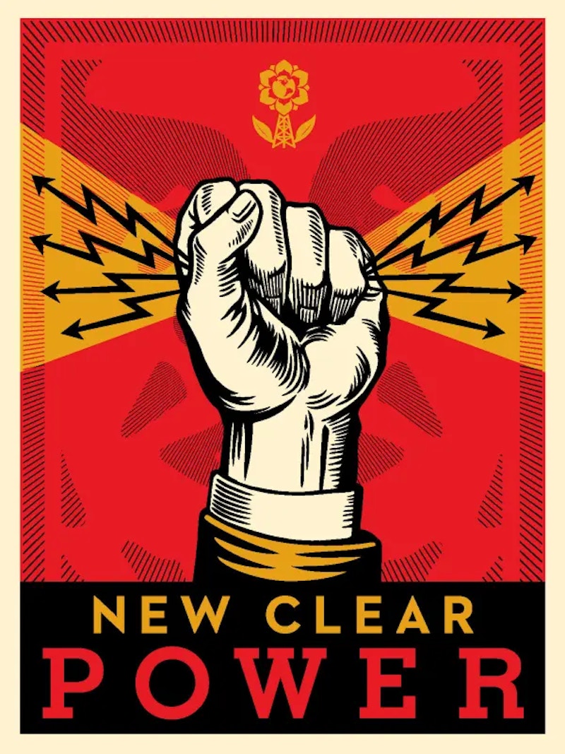 Shepard Fairey New Clear Power Print (Signed, Edition of 350) - US