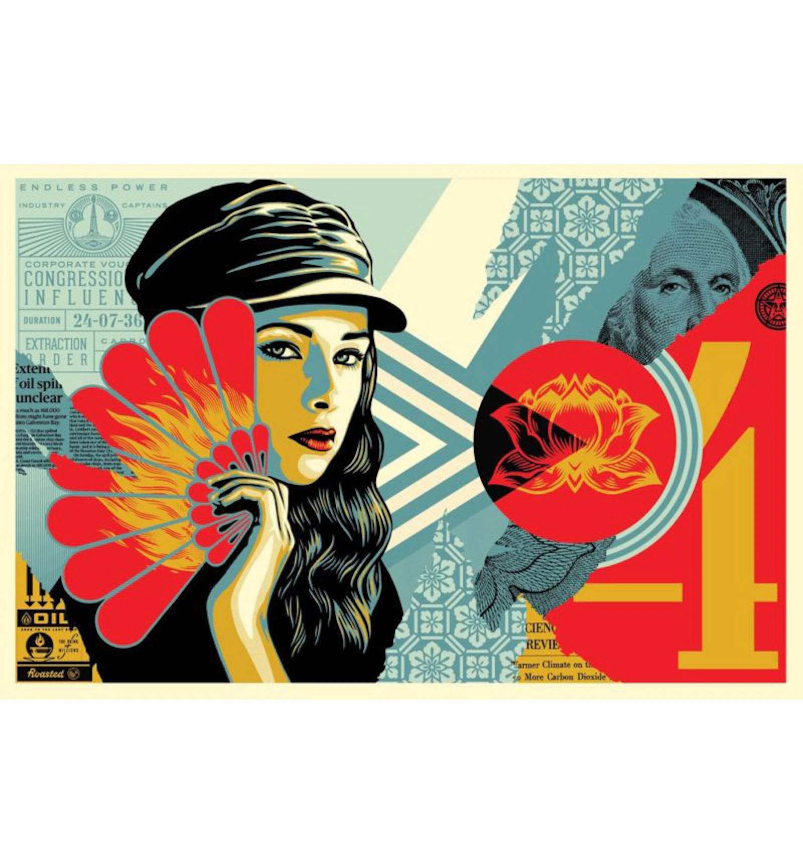 Shepard Fairey Obey Fans The Flames Print Signed Edition Of 550 TW shepard-fairey-obey-fans-the-flames-print-signed-edition-of-550-tw
