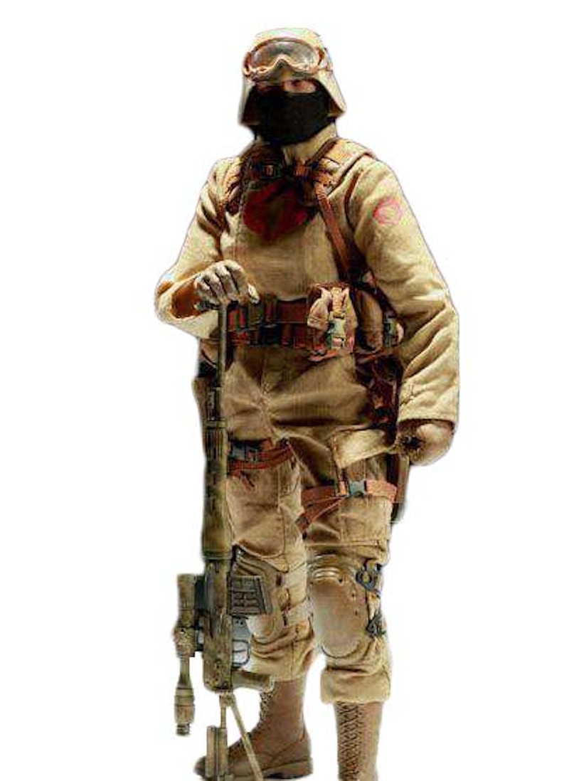 Sideshow Collectibles GI Joe Cobra Enemy Desert Ops Trooper: Sniper ...