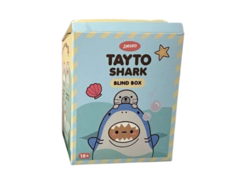 Smoko Tayto Shark Blind Box Figure Single Blind Box - US