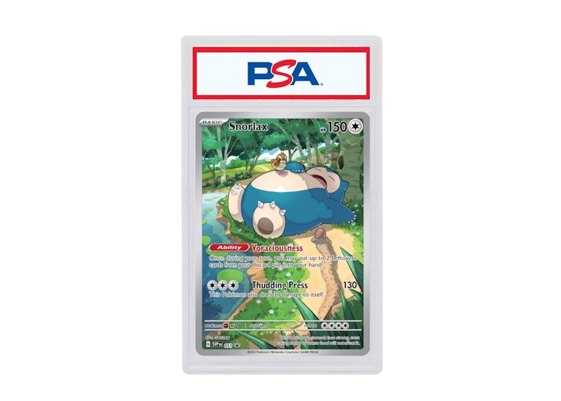 Snorlax 2023 Pokémon Scarlet & Violet 151 Stamped Promo Promo (PSA or ...