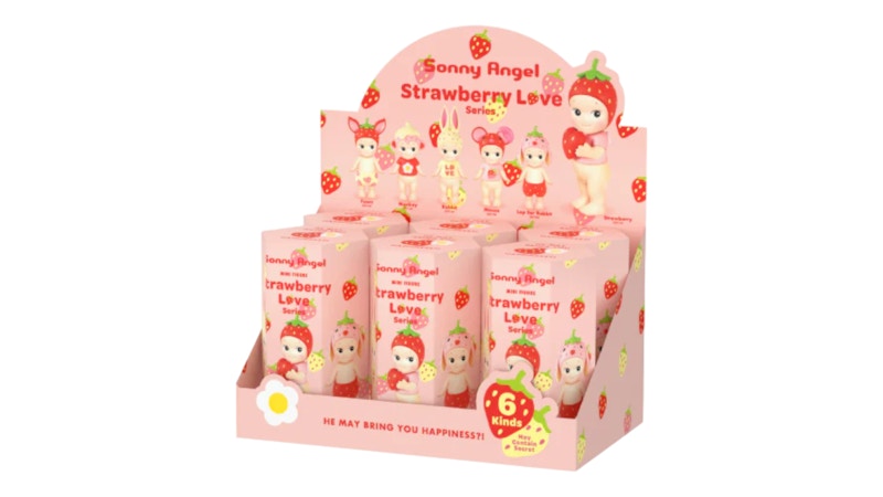 Sonny Angel Strawberry Love Series Sealed Case (6 Blind Box) - US