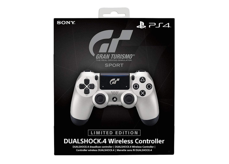 Sony PS4 DualStock 4 Wireless Controller GT Sport Silver