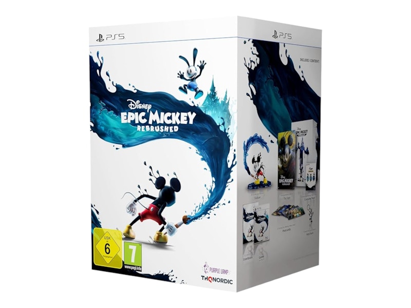 Sony PlayStation 5 PS5 Disney Epic Mickey Rebrushed Collector's Edition ...