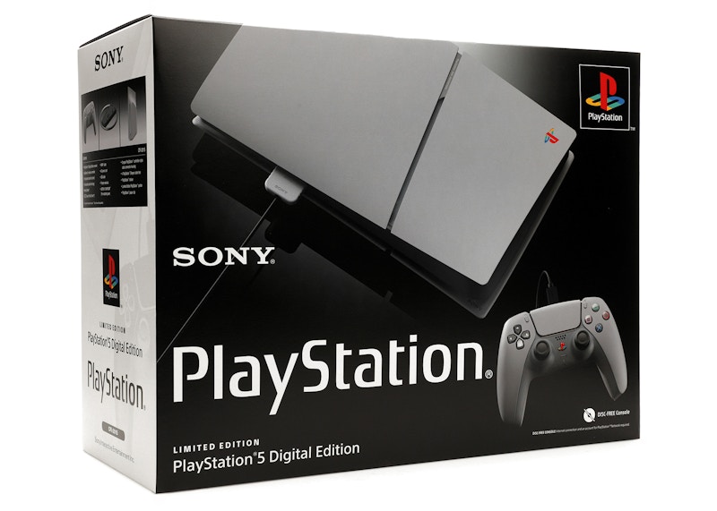 Sony PlayStation 5 PS5 Slim Digital Edition 30th Anniversary Limited ...