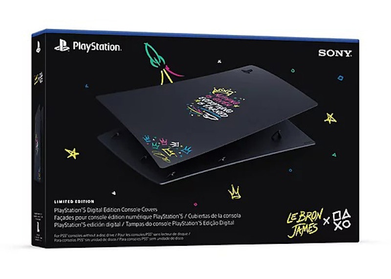 Sony PlayStation PS5 Digital Edition Cover LeBron James Edition - US
