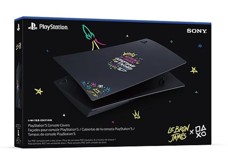 Sony PlayStation PS5 Disc Edition Cover LeBron James Edition - US