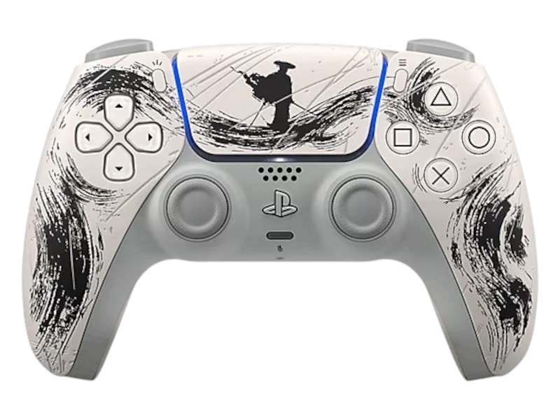 Sony Playstation PS5 DualSense Ghost of Yotei Black Limited Edition - US