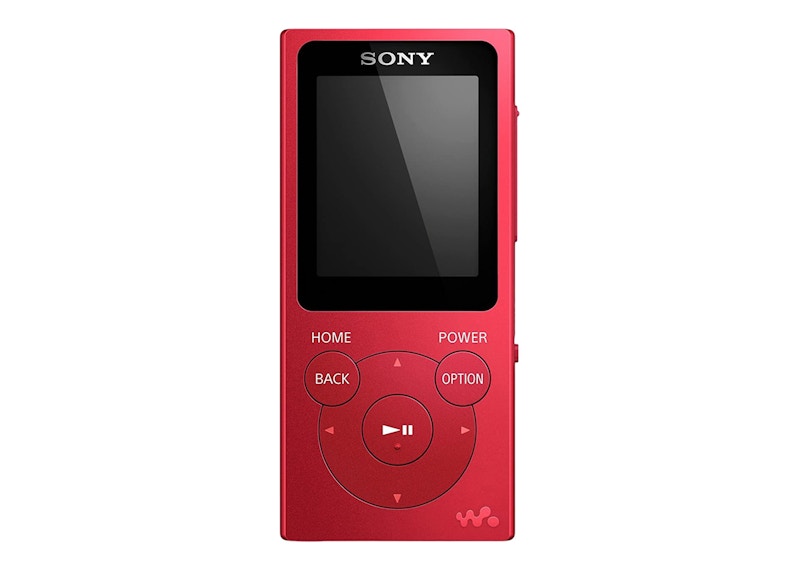 Sony Walkman MP3 Digital Music Player 8GB NWE394/R Red - US