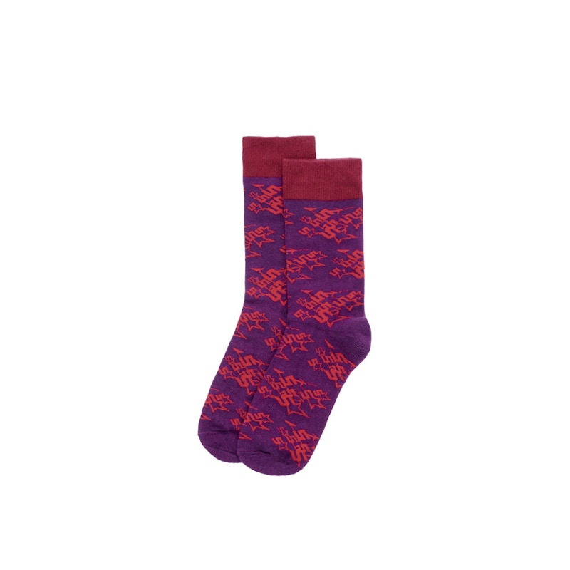 Sp5der Candy Sock Merlot/Brick - FW22 - US
