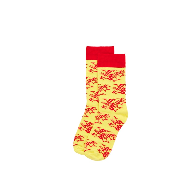 Sp5der Candy Sock Yellow/Red - FW22 - ES